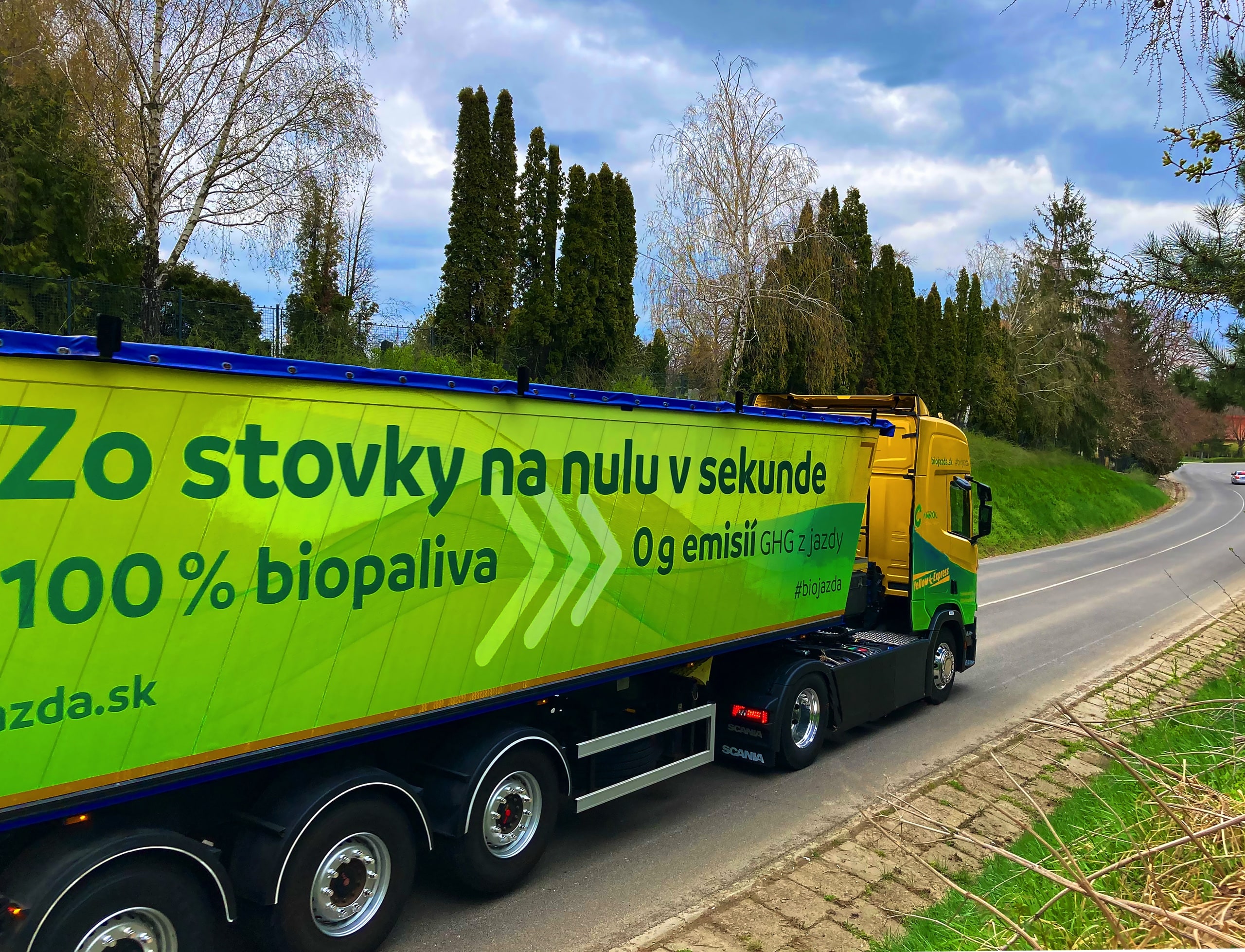 SK-Bioride - B100 - Solution for heavy goods transport