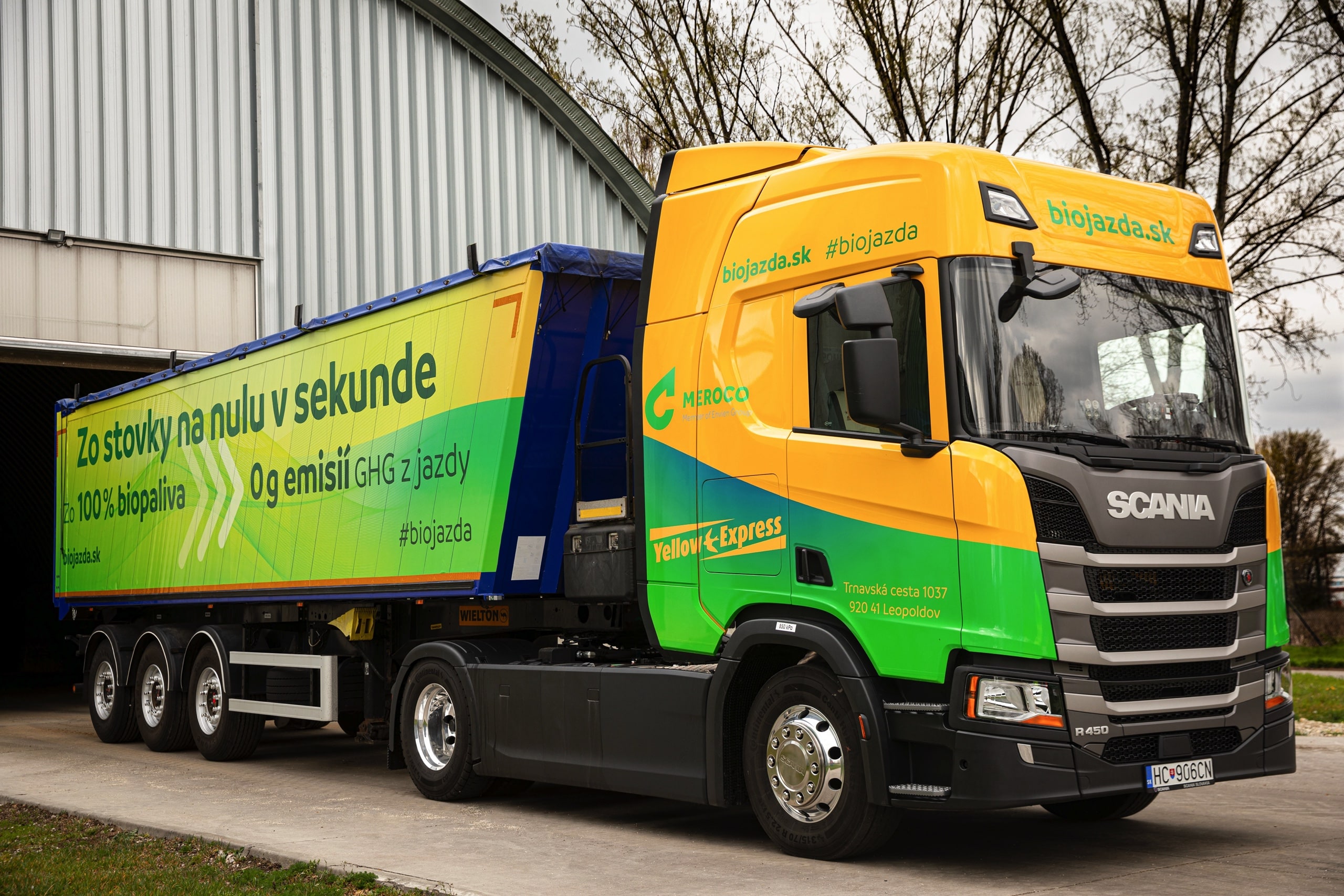 SK-Bioride - B100 - Solution for heavy goods transport