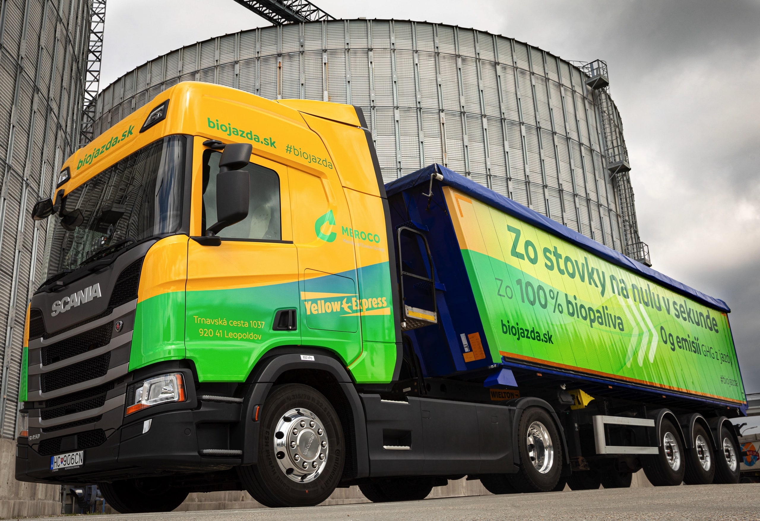 SK-Bioride - B100 - Solution for heavy goods transport