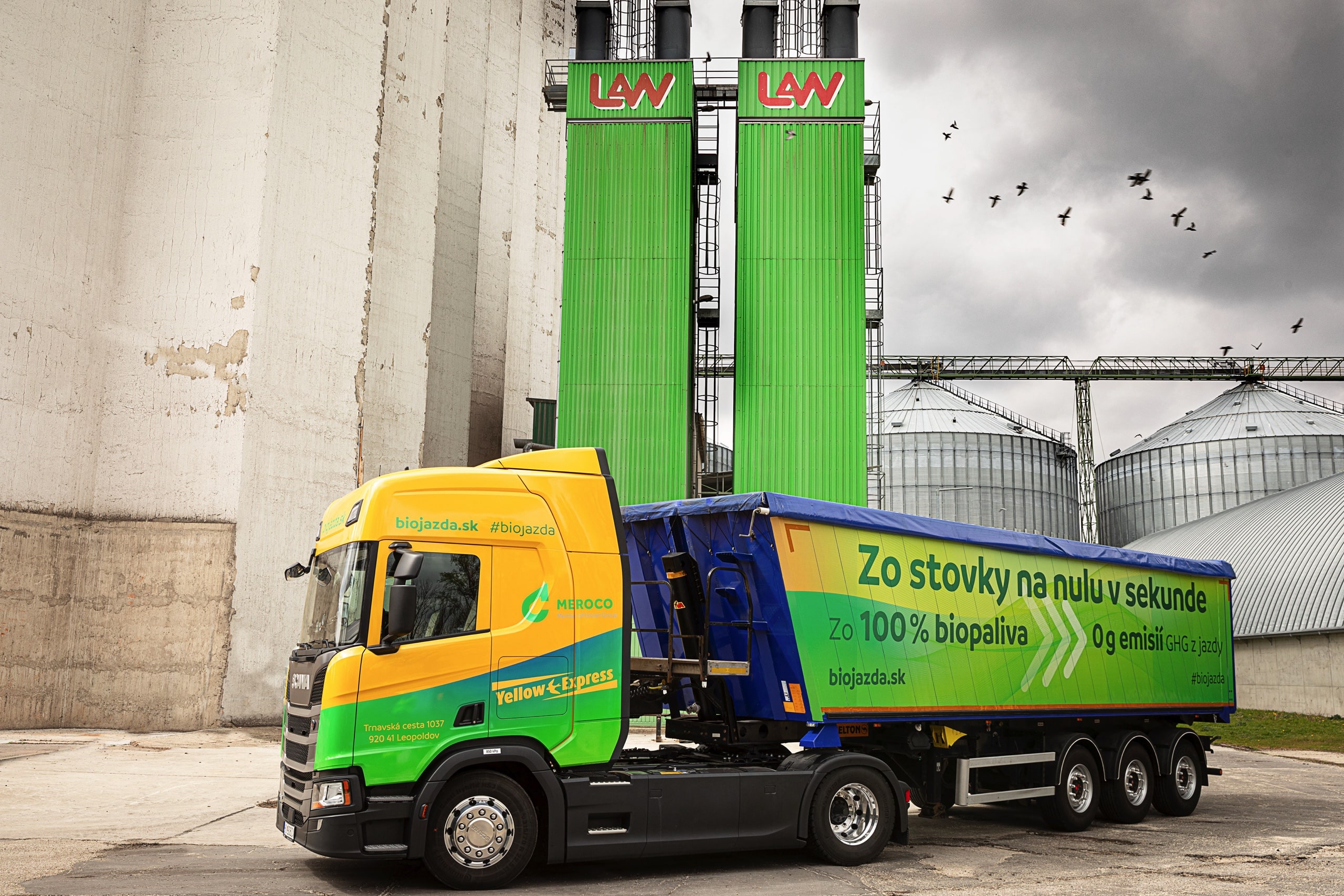 SK-Bioride - B100 - Solution for heavy goods transport