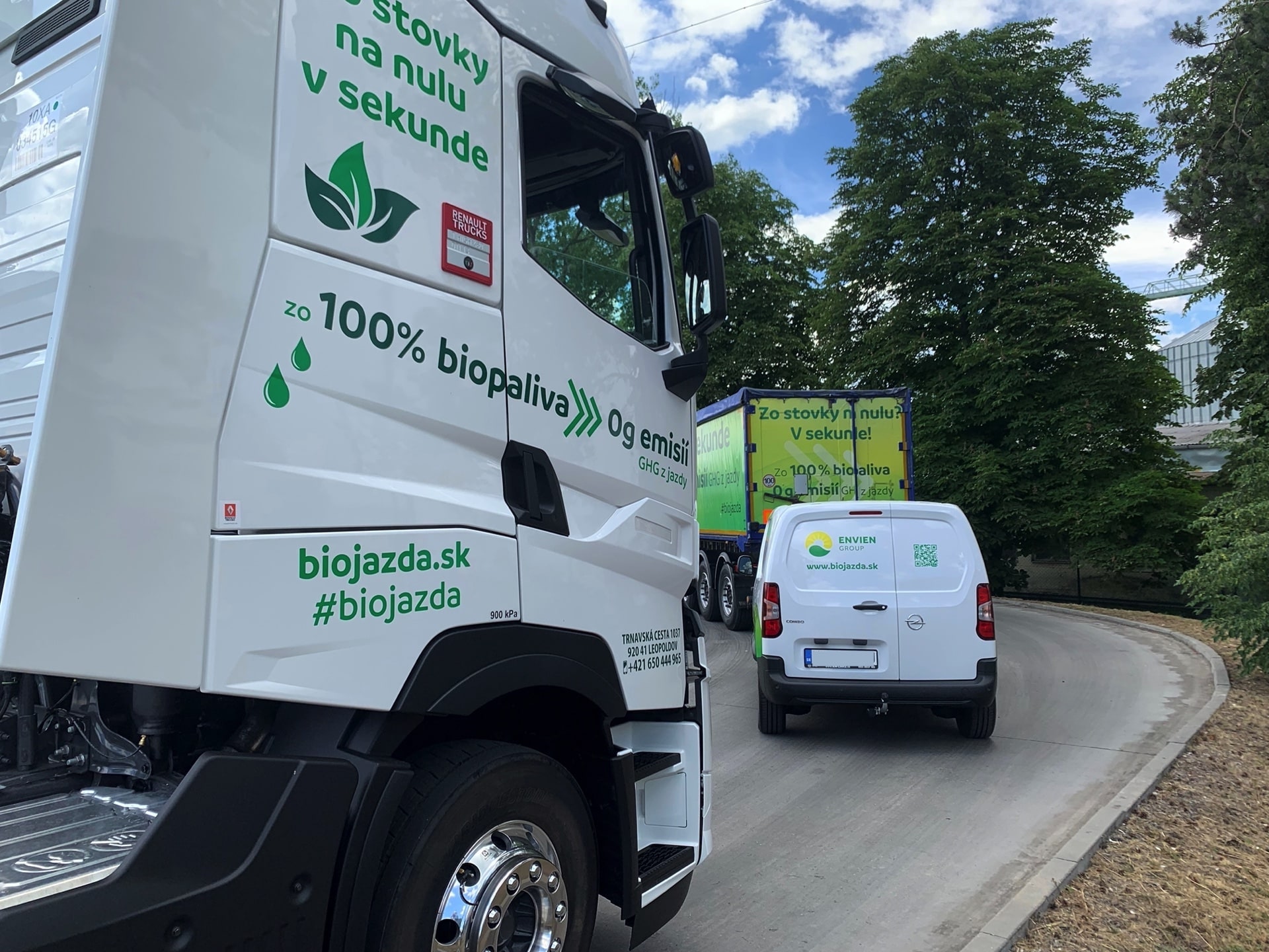 SK-Bioride - B100 - Solution for heavy goods transport