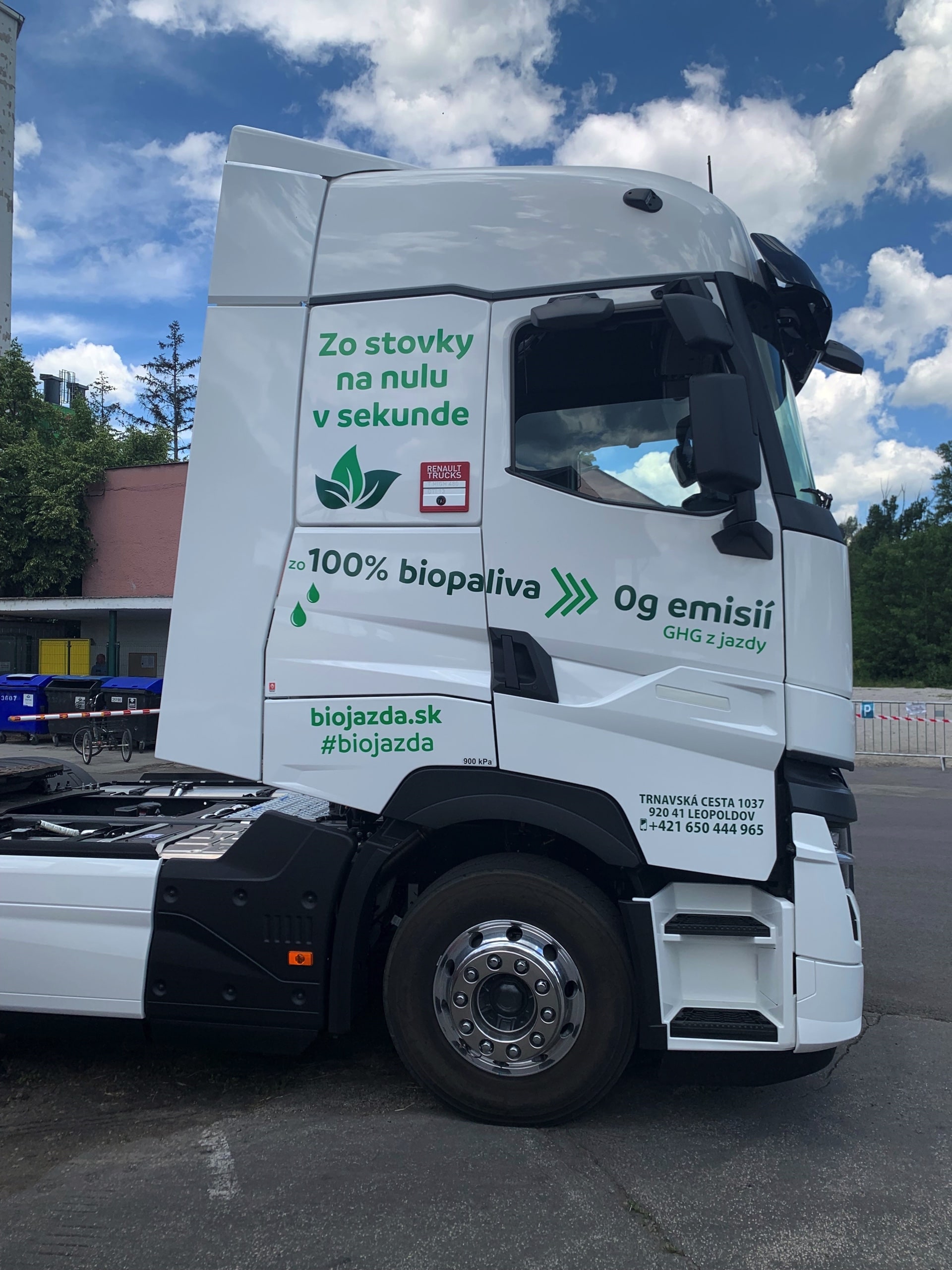 SK-Bioride - B100 - Solution for heavy goods transport